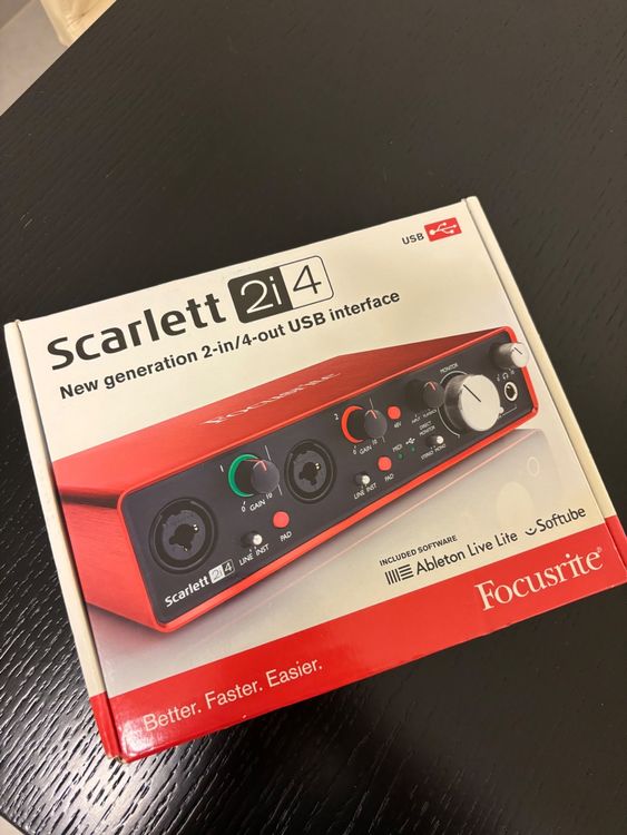 Scarlett 2i4 2nd Gen (Neu und originalverpackt) in Zürich für CHF 57 ...