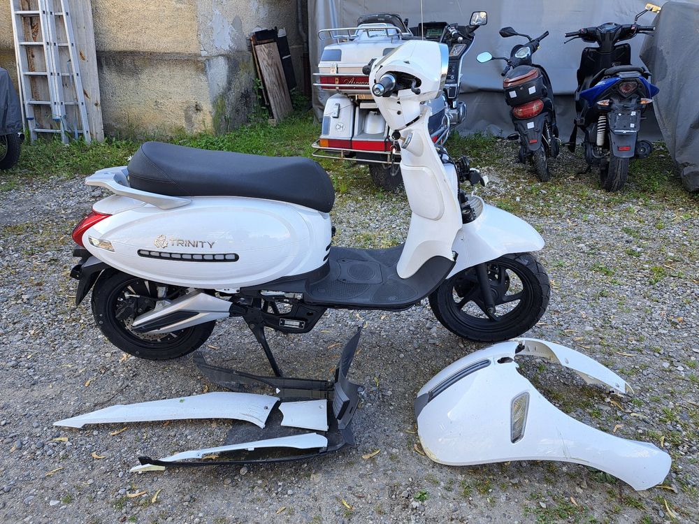 Trinity Uranus E-Roller 70km/h ohne Batterie Unfall Lieferun (Defekt ...