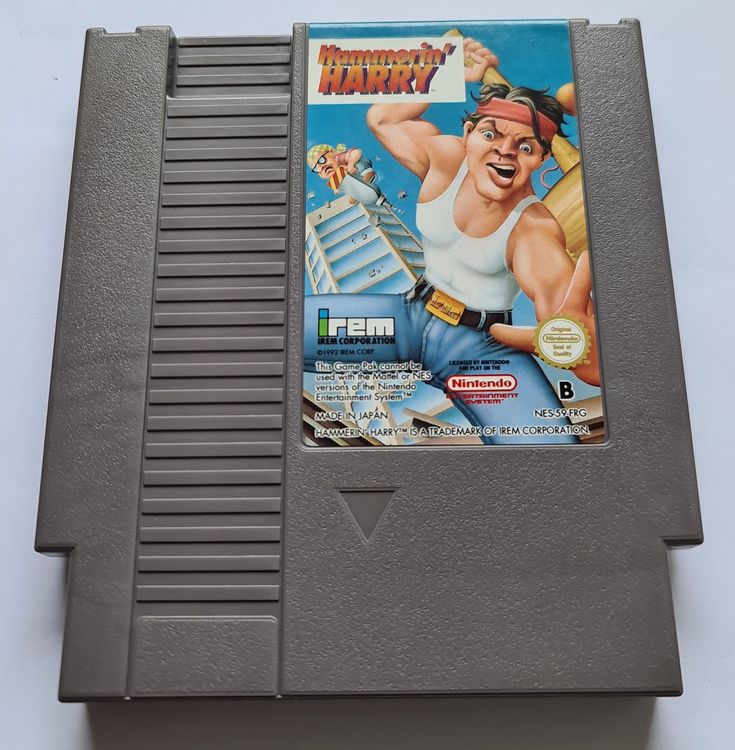 Hammerin' Harry ☠️ Nintendo Entertainment System NES PAL FRG (Gebraucht ...