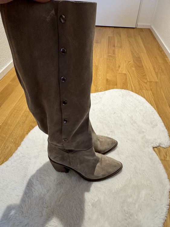 Lederstiefel Gr.40 (Gebraucht) in Gockhausen für CHF 24 – mit Lieferung auf Ricardo kaufen