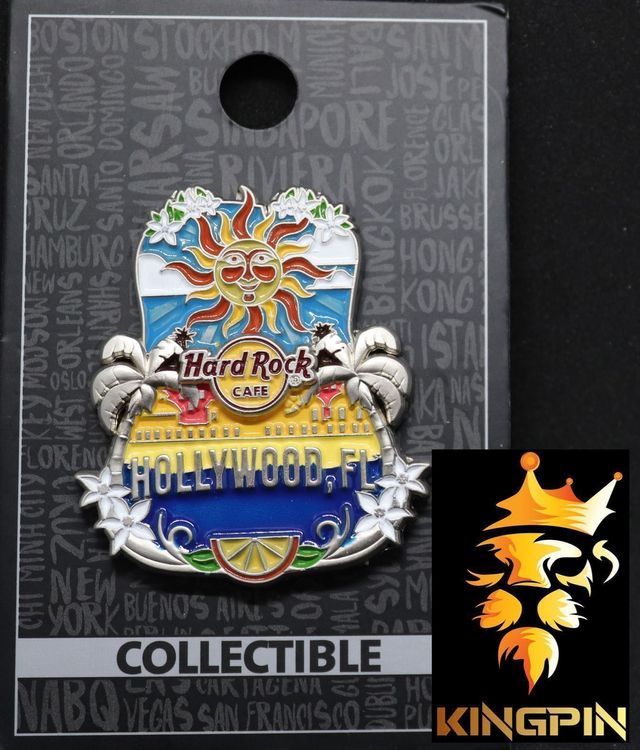 HARD ROCK CAFE PIN Core City Icon Hollywood FL USA (Neu (gemäss ...
