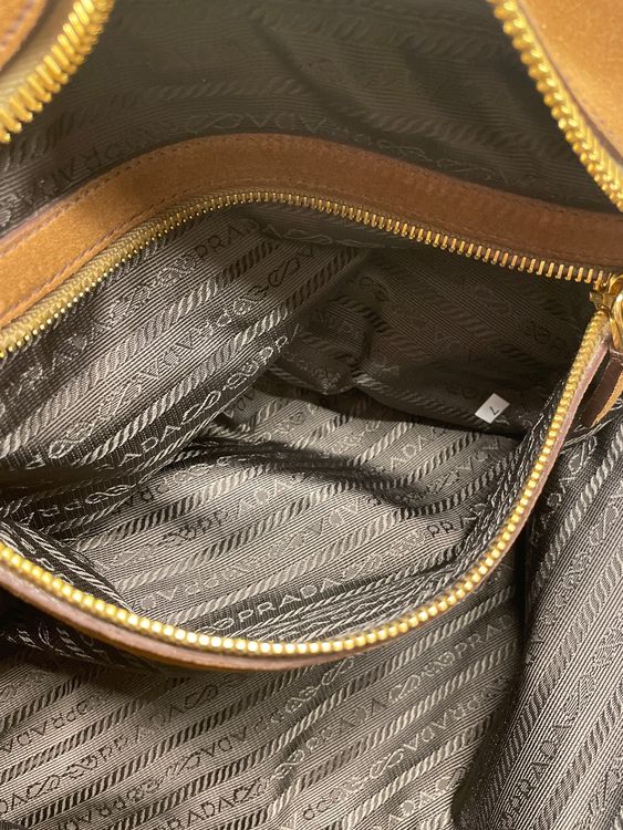 Original Prada Handtasche Wildleder | Kaufen auf Ricardo