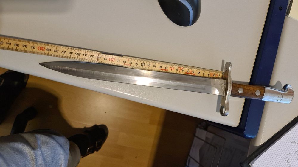 Bajonett Elsener Schwyz mit Frosch (Gebraucht) in Toffen für CHF 44 – mit Lieferung auf Ricardo ...