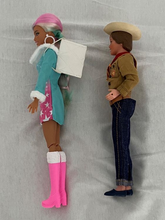 BARBIE + „Jimmy-Osmond“-Puppe in Cowboy-Vintage-Outfit (USA) (Neu ...