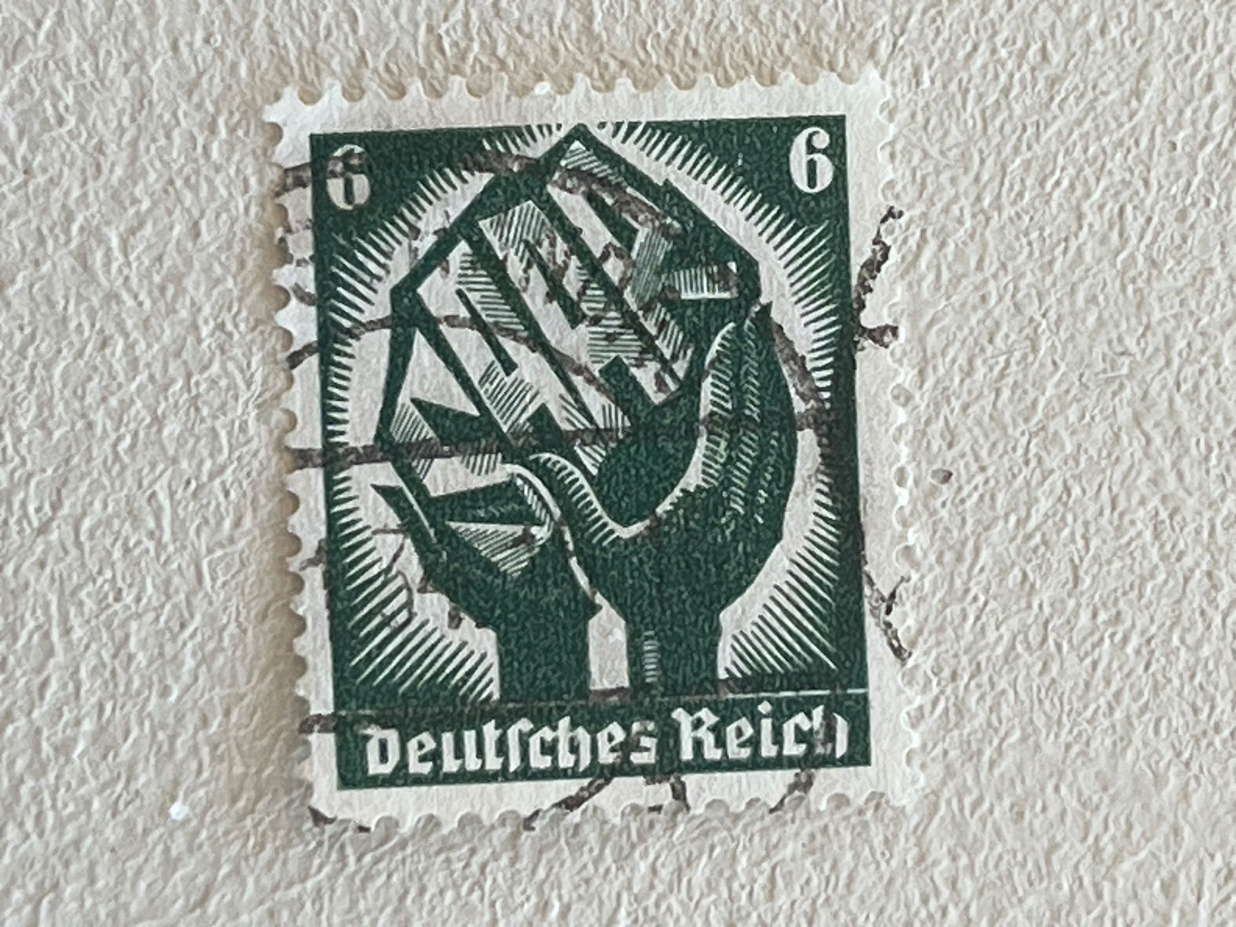 DR - Deutsche Reich / 3° Reich / Briefmarke (Gebraucht) in Chiasso für ...