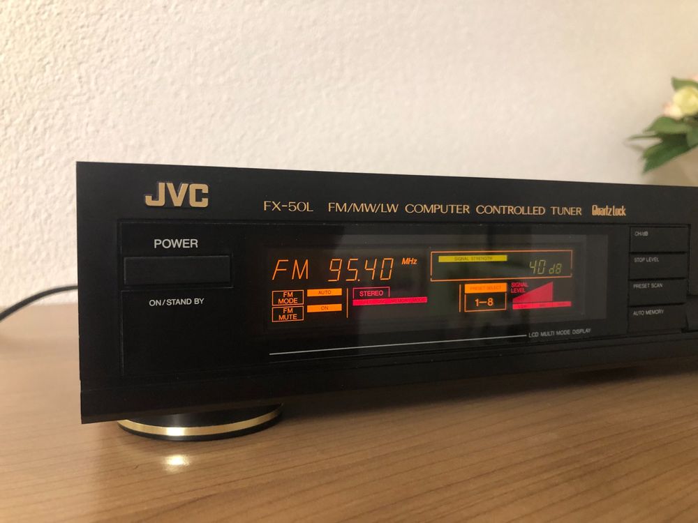 JVC HI-FI Tuner FX-50L Computer Controlled Quartz Lock rar | Kaufen auf ...