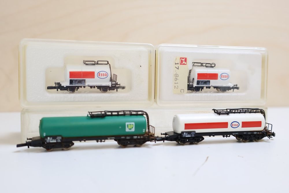 Märklin mini club 4 x Esso/BP Tankwagen Set - 8612/8626 (Gebraucht) in Winterthur für CHF 37 ...