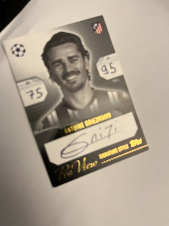 Griezmann signature (Usato) a Conches per CHF 25 – con consegna ...