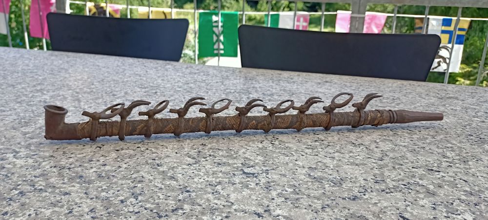 Antike Friedenspfeife aus Afrika 53cm (Gebraucht) in Flamatt für CHF 17 ...