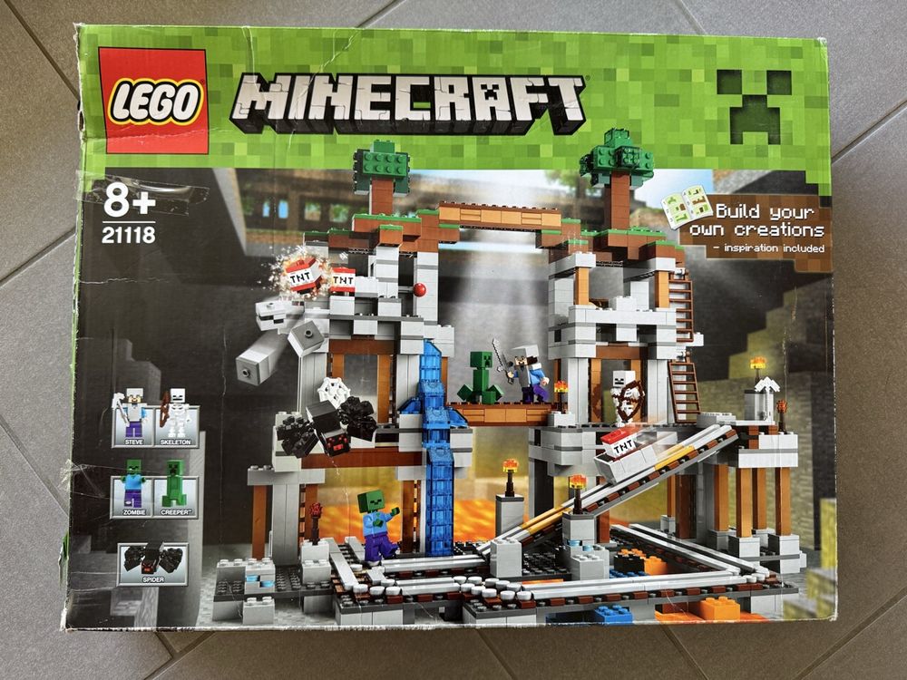 Lego Minecraft 21118 - The Mine - komplett mit OVP | Kaufen auf Ricardo