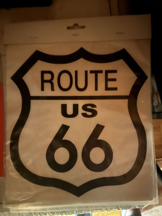 Route 66 Schild USA Deko Kleber neu (Neu und originalverpackt) in Eriswil für CHF 5 – mit ...
