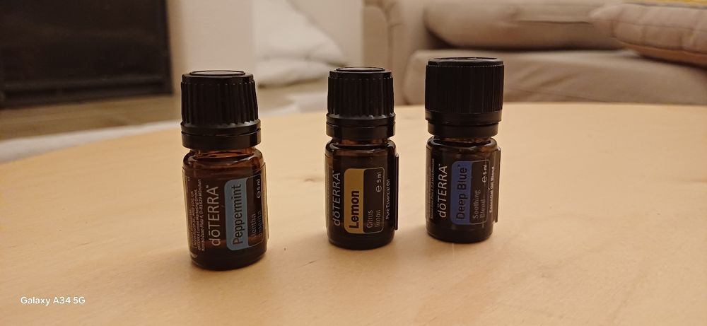 DoTerra Winter Set: Zitrone, Deep Blue, Pfefferminz, 5 ml (Neu und ...