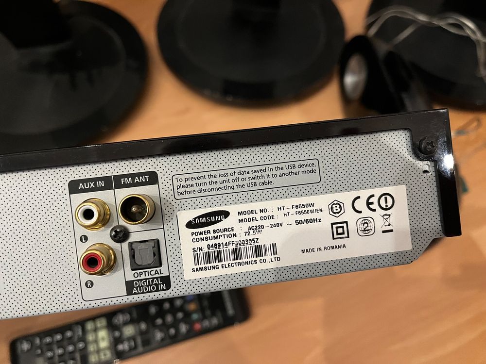 Samsung HT-F6550W Home Cinema (Gebraucht) in Langnau am Albis für CHF ...