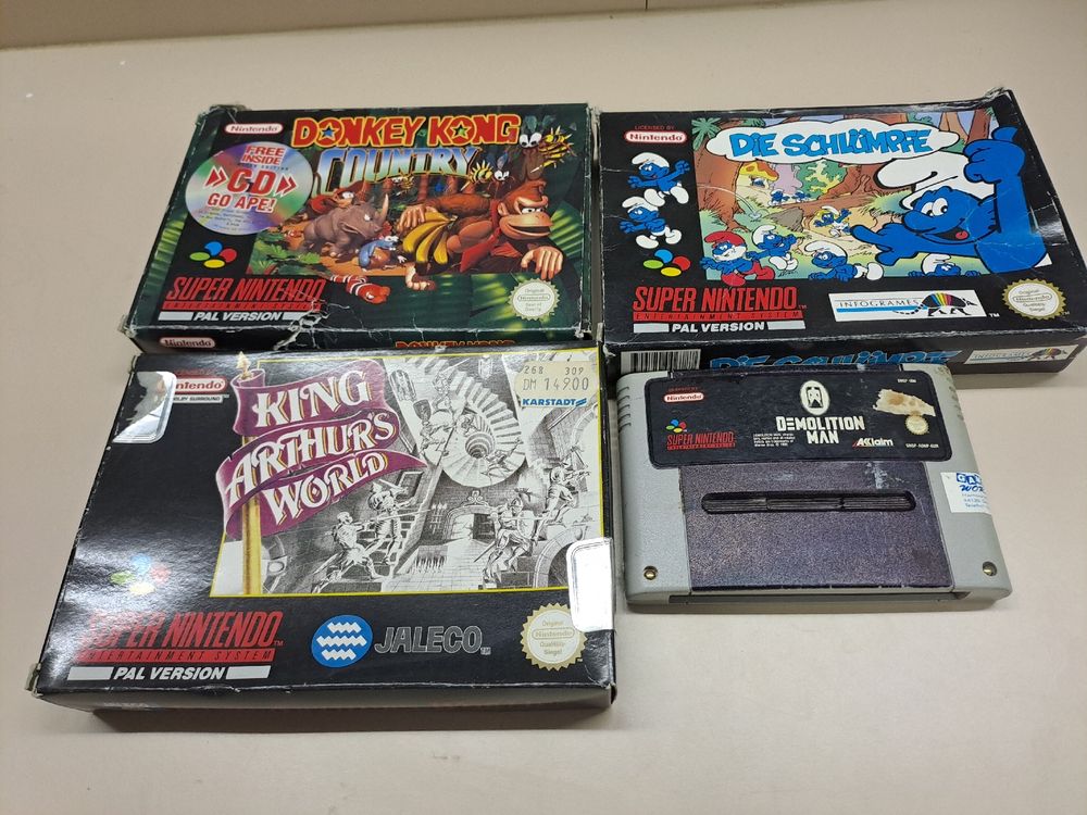 SNES Games ab 1.- | Kaufen auf Ricardo