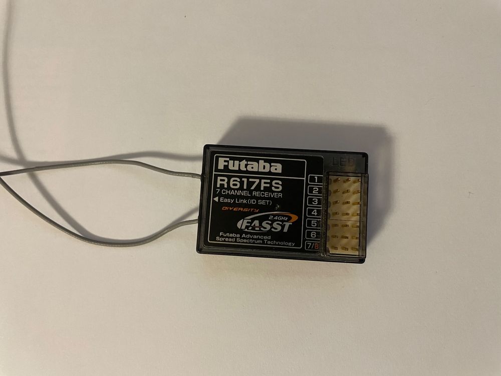 Futaba Empfänger R-617FS 2,4 GHz FASST 7-Kanal (Gebraucht) in Bösingen ...