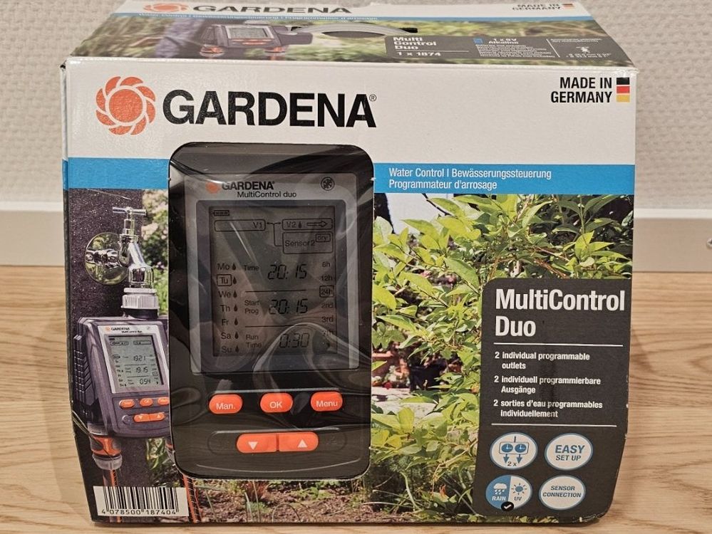 Gardena MultiControl duo Bewässerungscomputer (Neu und originalverpackt ...