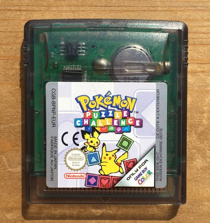 Pokémon Puzzle Challenge Game Boy Color (Gebraucht) in Dornach für CHF ...