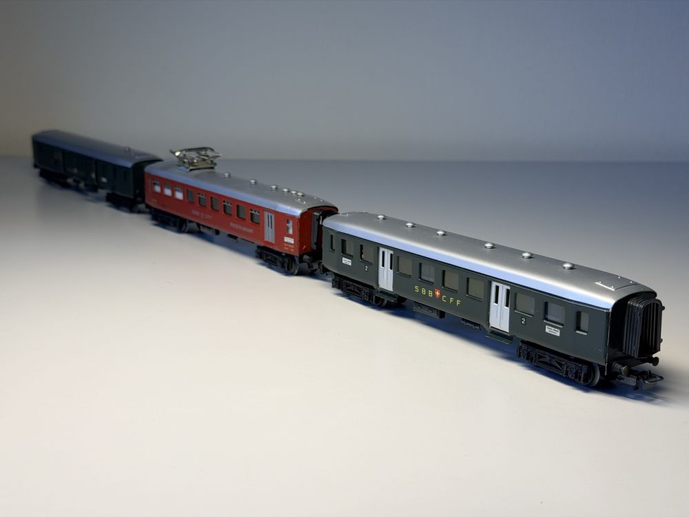 Märklin Leichtstahlwagen Zug 4017, 4035 und 4038 AC (Gebraucht) in ...