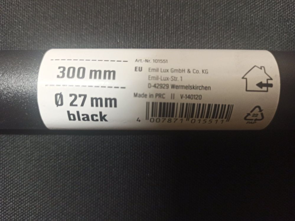 Emil Lux Rohre und Kreuzstücke 27mm Durchmesser (Neu und ...