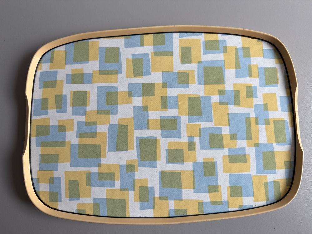 Retro Tablett 50er 60er Jahre Vintage Serviertablett (Gebraucht) in ...