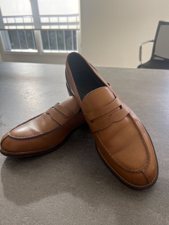 Mens Testoni Italian designer leather loafers , 7 1/2 M (Neu (gemäss ...