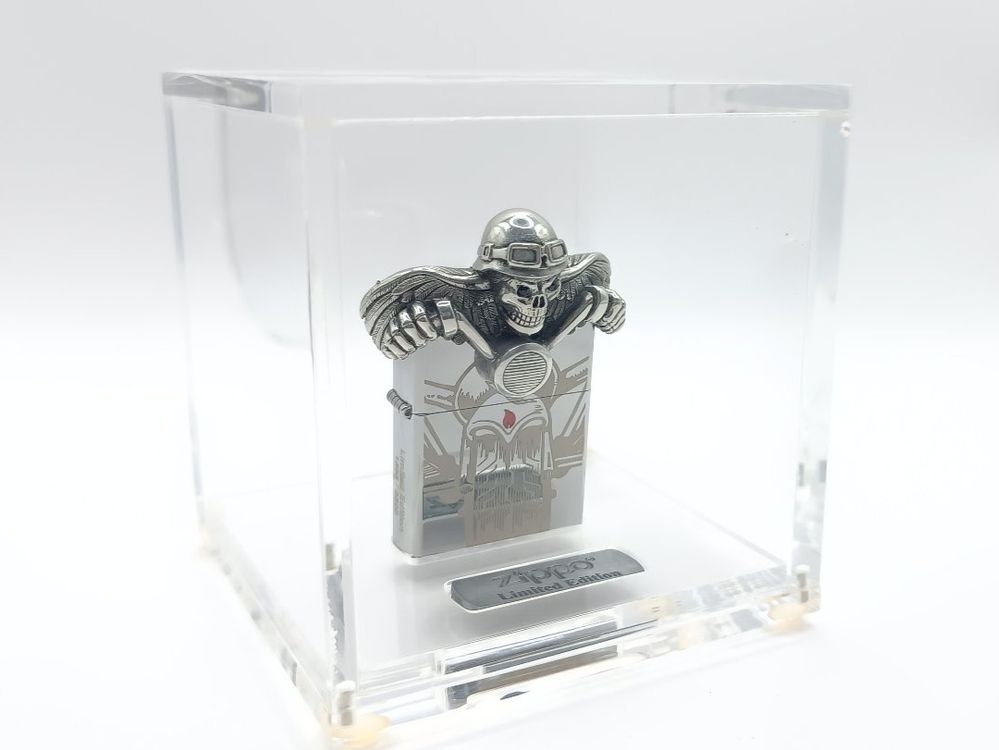 ZIPPO Ghost Death Rider 3D Limited Edition Acryl Box (Neu (gemäss ...