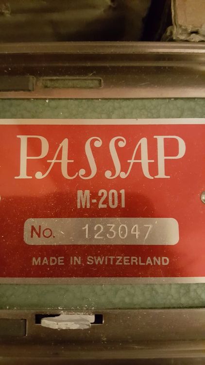 Strickmaschine/machine à tricoter Passap M-201 (Gebraucht) in für CHF ...