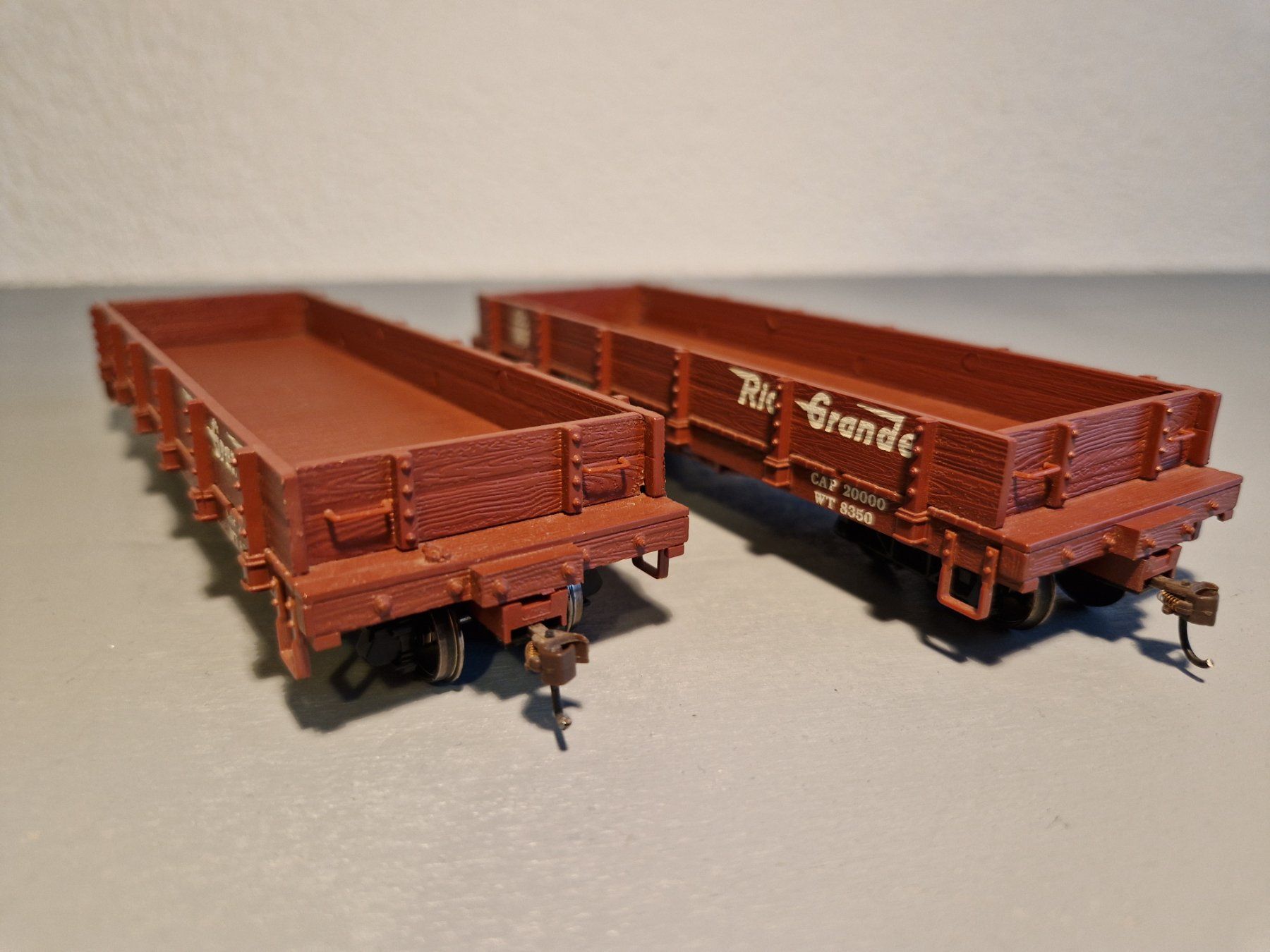 Bachmann Spectrum 0n30 / On30 2 x Flat Cars D&RGW (Gebraucht) in ...