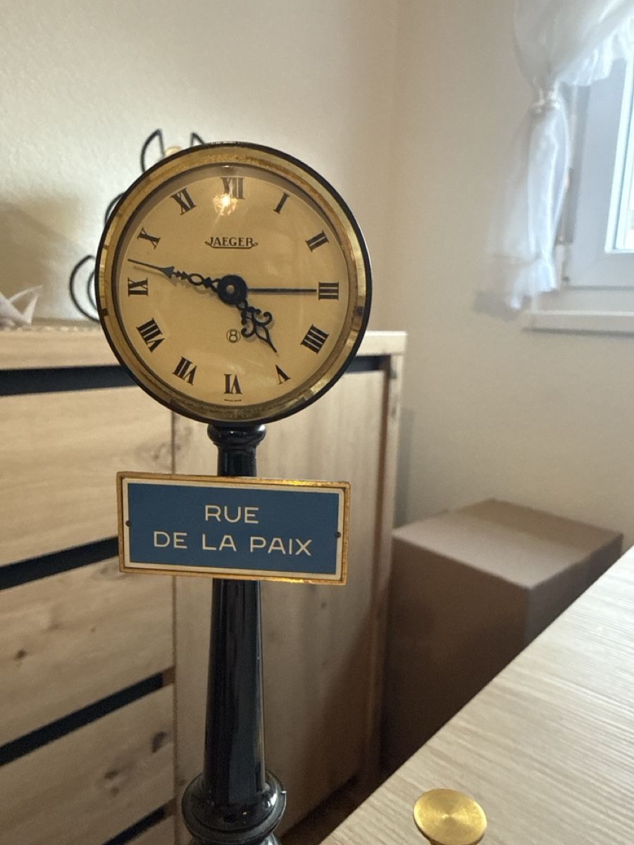 Jaeger LeCoultre pendule d'alarme de voyage vintage. (D'occasion) à ...
