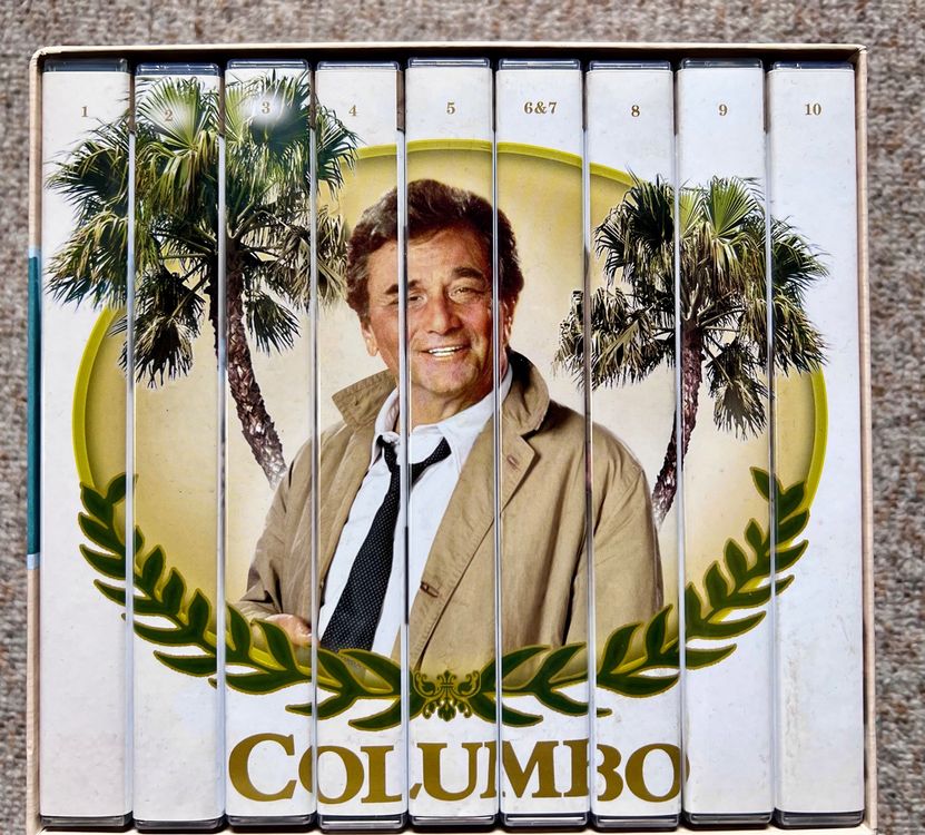 COLUMBO DVD BOX - / COLOMBO Staffel 1-9 mit 35 DVDs (Gebraucht) in ...
