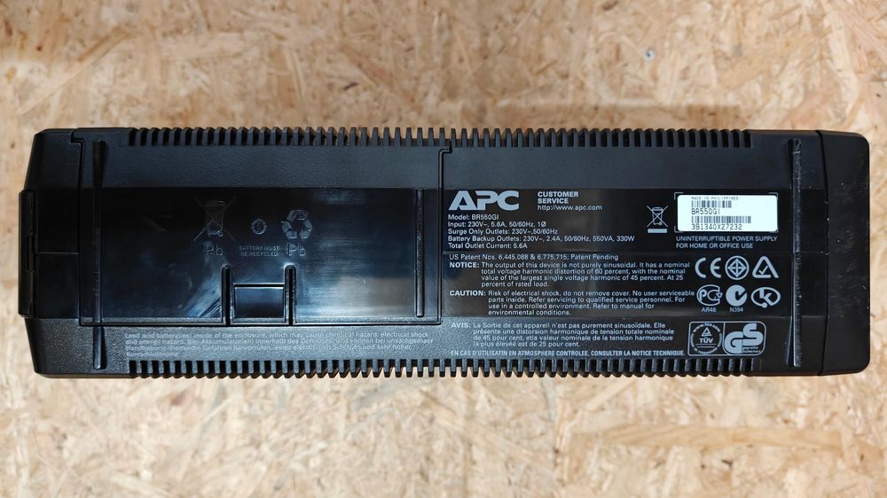 Onduleur APC Back-UPS Pro 550 (BR550GI) - SANS BATTERIE (D'occasion) à ...