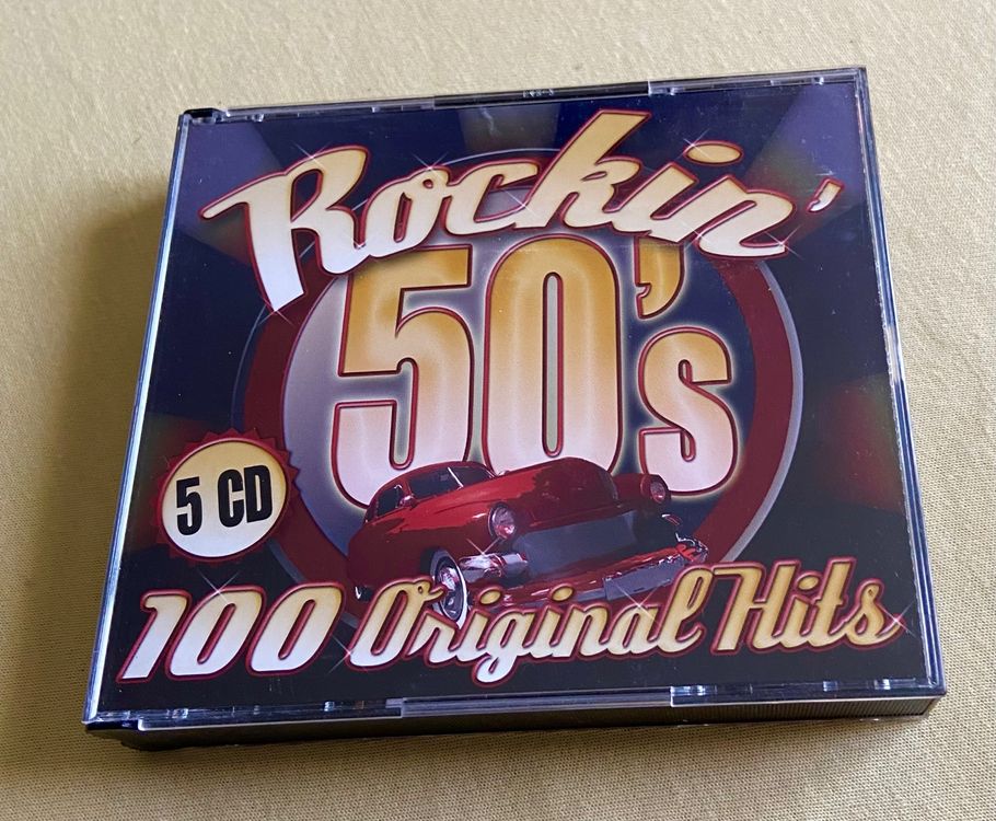 5 CDs Rockin‘ 50‘s • 100 Original Hits • Oldies • Boxset (Gebraucht) in ...
