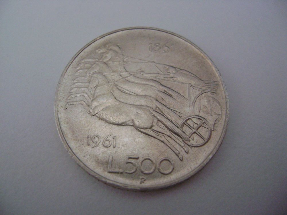Italien 500 Lire 1961 vz Gedenkmünze | Kaufen auf Ricardo