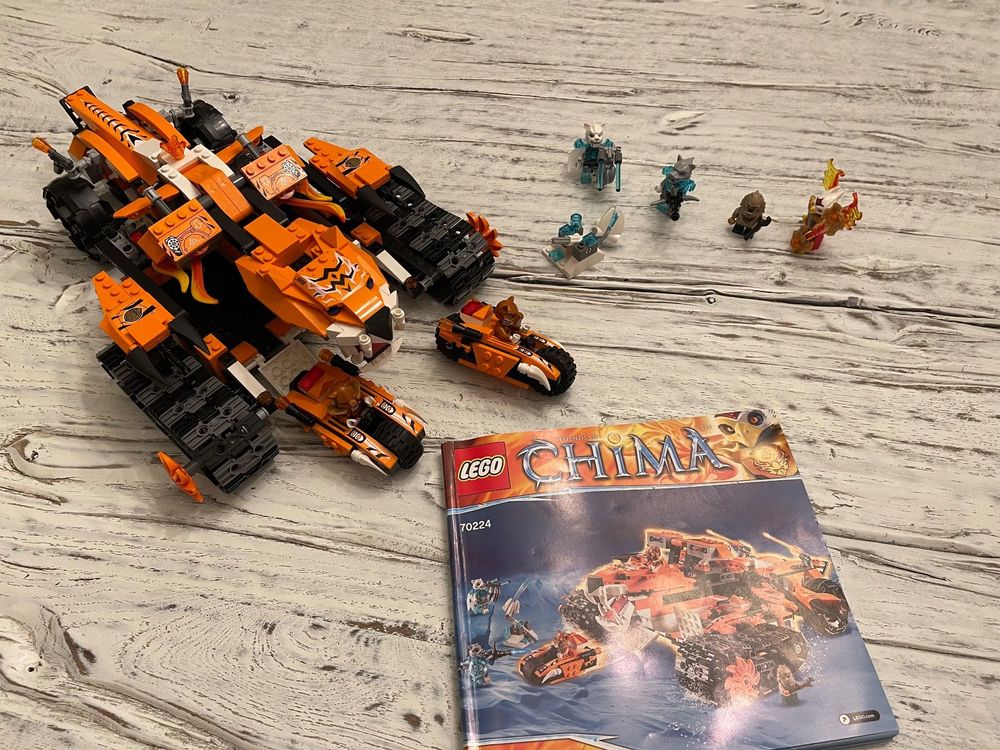 Lego Chima Mobile Kommandozentrale der Tiger 70224 | Kaufen auf Ricardo