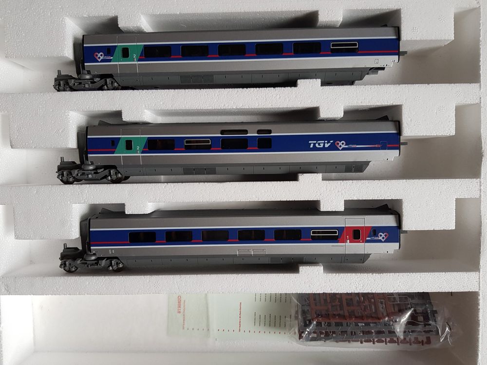 TGV CFF-SNCF La ligne de coeur Neuchâtel AC 4+3 éléments | Kaufen auf ...