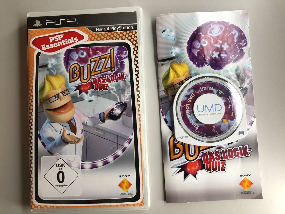 Buzz das Logik - Quiz - PSP | Kaufen auf Ricardo