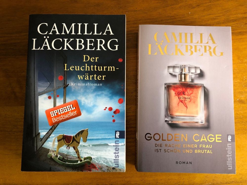 Camilla Läckberg - Der Leuchtturmwärter & Golden Cage (Gebraucht) in ...