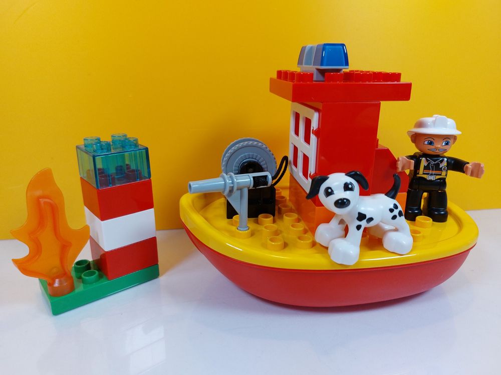 LEGO DUPLO 10591 Feuerwehrboot - Komplett (Gebraucht) in St.Gallen für ...