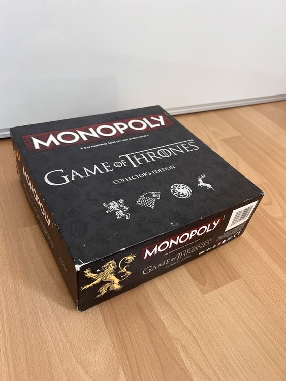 Game of Thrones Monopoly Sammler Edition Top Zustand (Gebraucht) in Edlibach für CHF 11 – mit ...