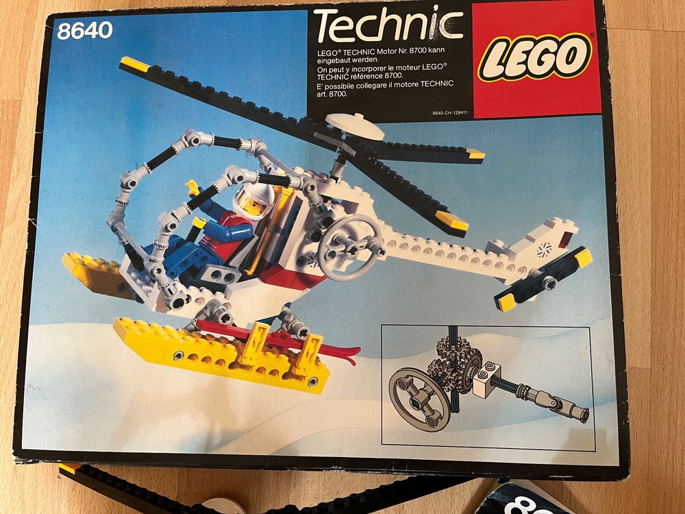 Lego Technik Polar Helikopter 8640 mit Bauanleitung (Gebraucht) in ...