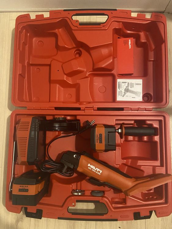 Meuleuse D Angle/Akku-Winkelschleifer Hilti AG 125 A36 neuf | Kaufen auf Ricardo