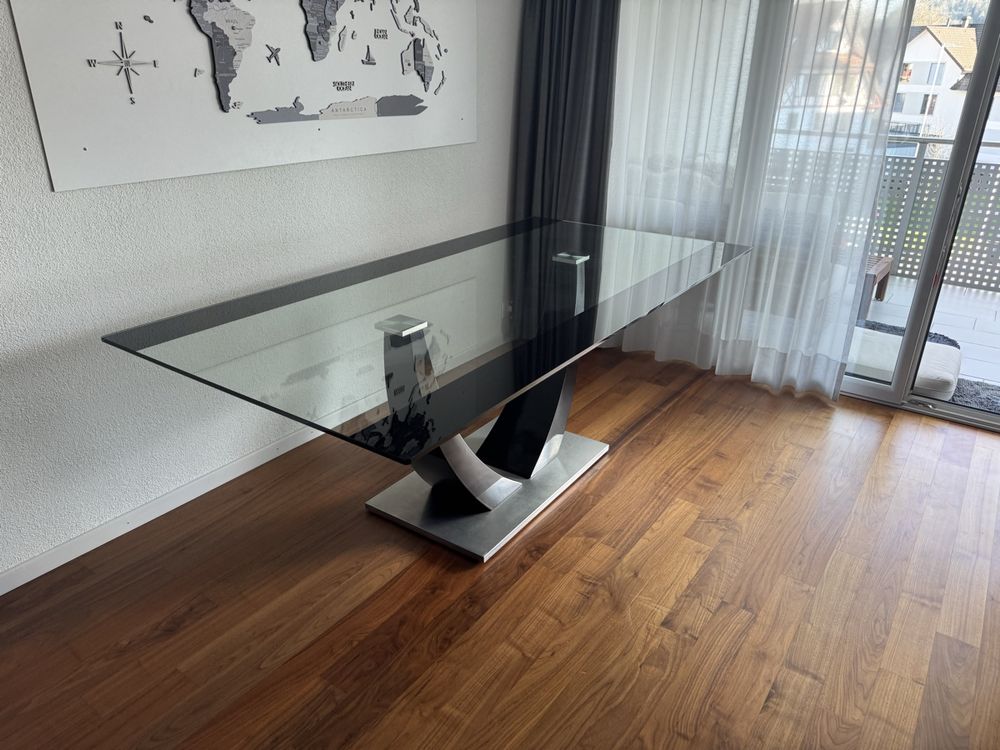 Tisch Esstisch / Modern Design Glass Dining Table | Kaufen auf Ricardo