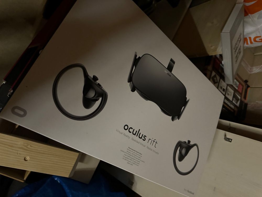 Oculus Rift VR Oculus Touch Headset PC Powered Virtual Reali (Gebraucht ...