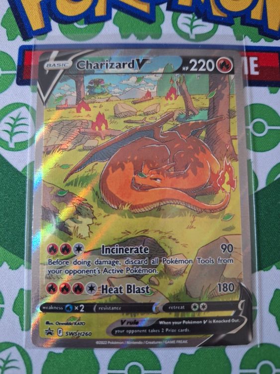 Charizard V Promo SWSH260 Ultra Premium Collection Englisch | Kaufen ...