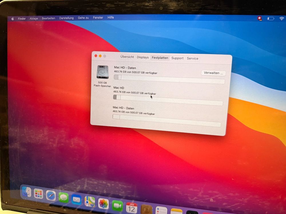 Apple MacBook Pro Retina 15/Core i7/16Gb Ram/500GB FlashDriv (Gebraucht ...