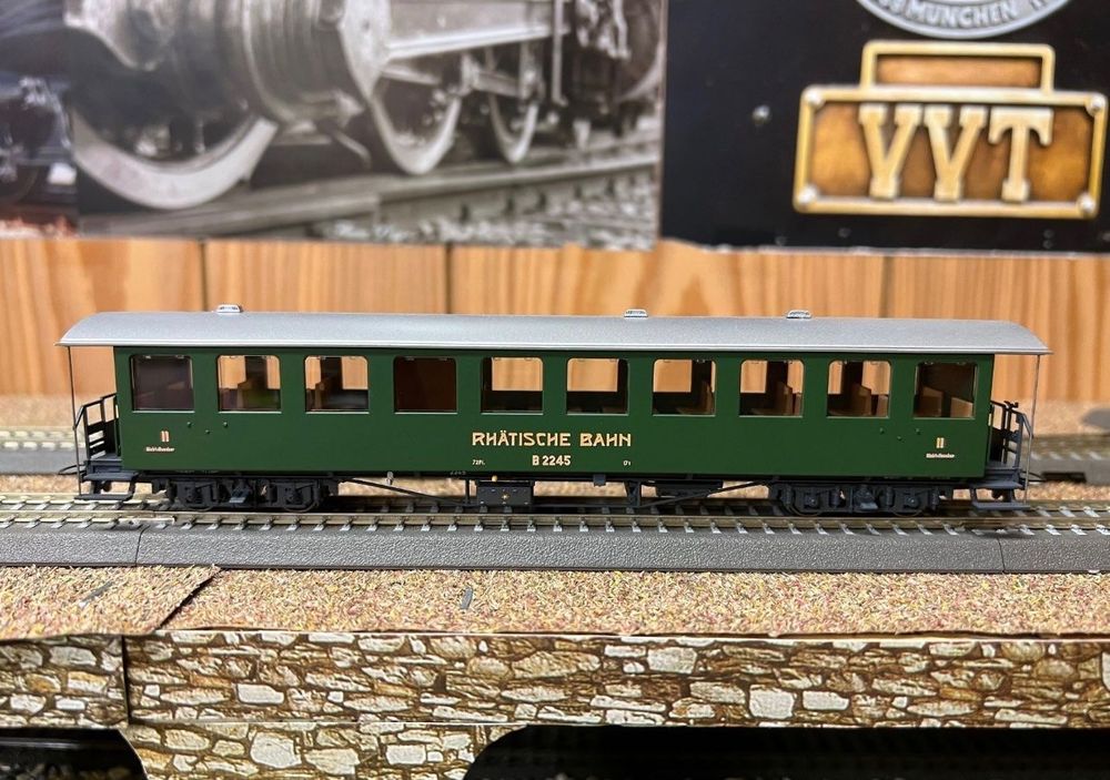 Bemo RhB B 2245 Nostalgie Plattormwagen | Kaufen auf Ricardo