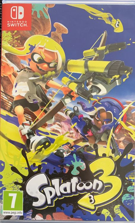 Nintendo Switch Game: Splatoon 3 (Neu (gemäss Beschreibung)) in ...