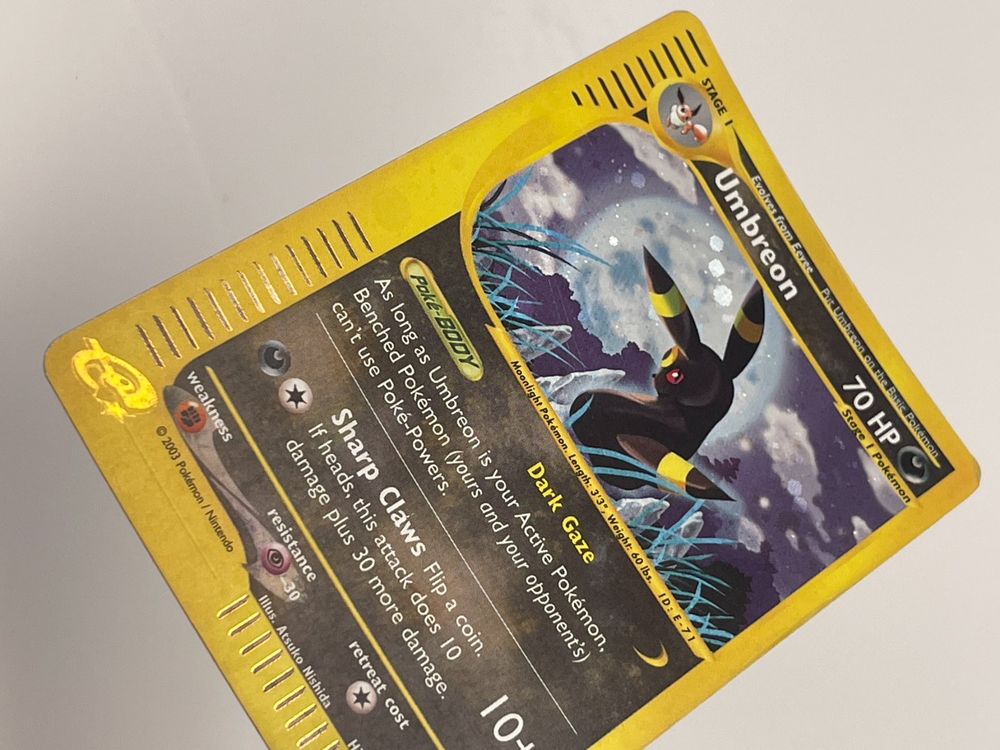 Umbreon H30/H32 Holo Pokémon Skyridge (SWIRL) ab 1.- (Neu (gemäss ...