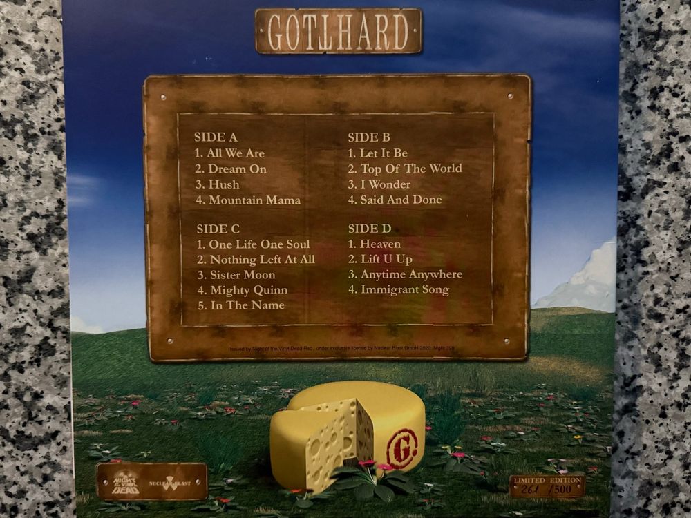 Gotthard – Made In Switzerland - Live In Zürich [LP IT 2020] (Gebraucht ...