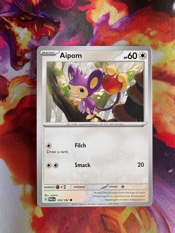 Pokemonkarte "Aipom" Nr. 0190 (Gebraucht) in Neuenegg für CHF 1.2 – mit ...